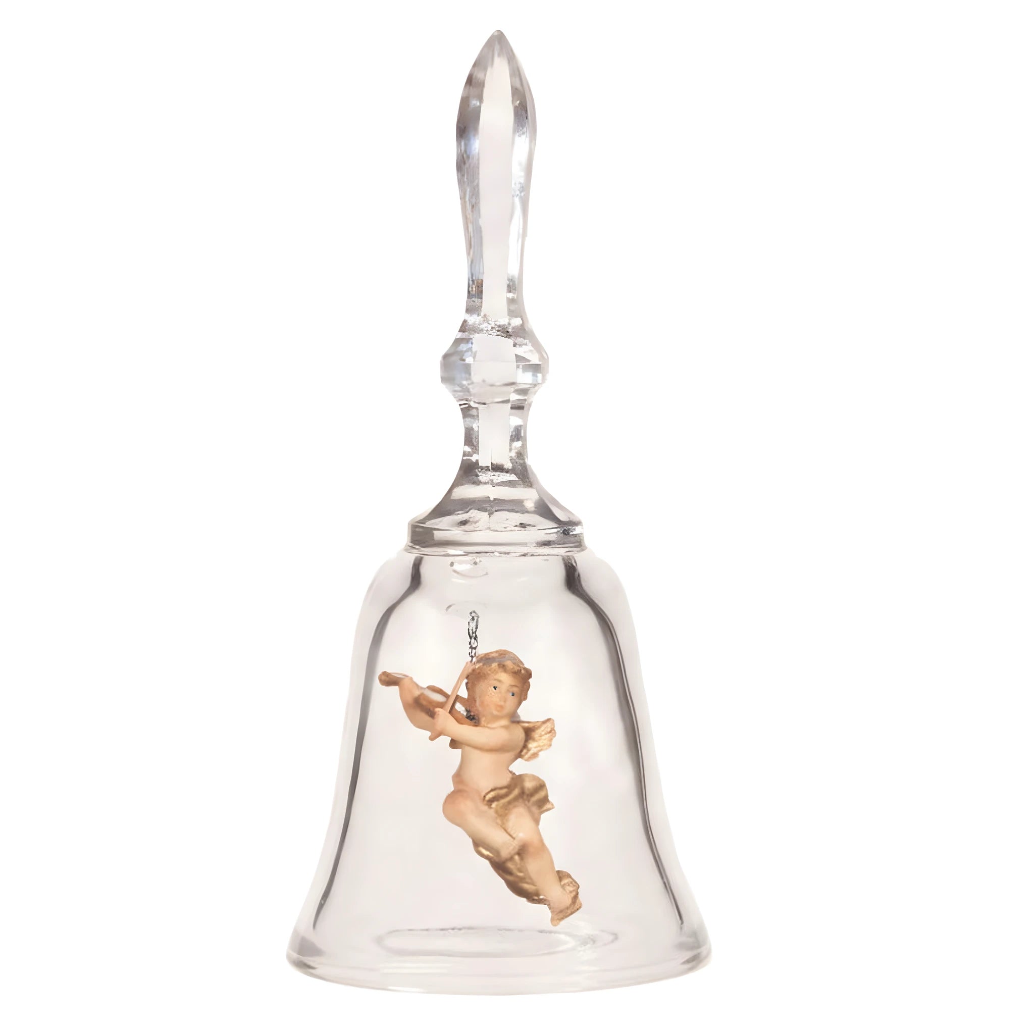Crystal Bell with Violinist Angel - DOLFI Handicrafts – Dolfi